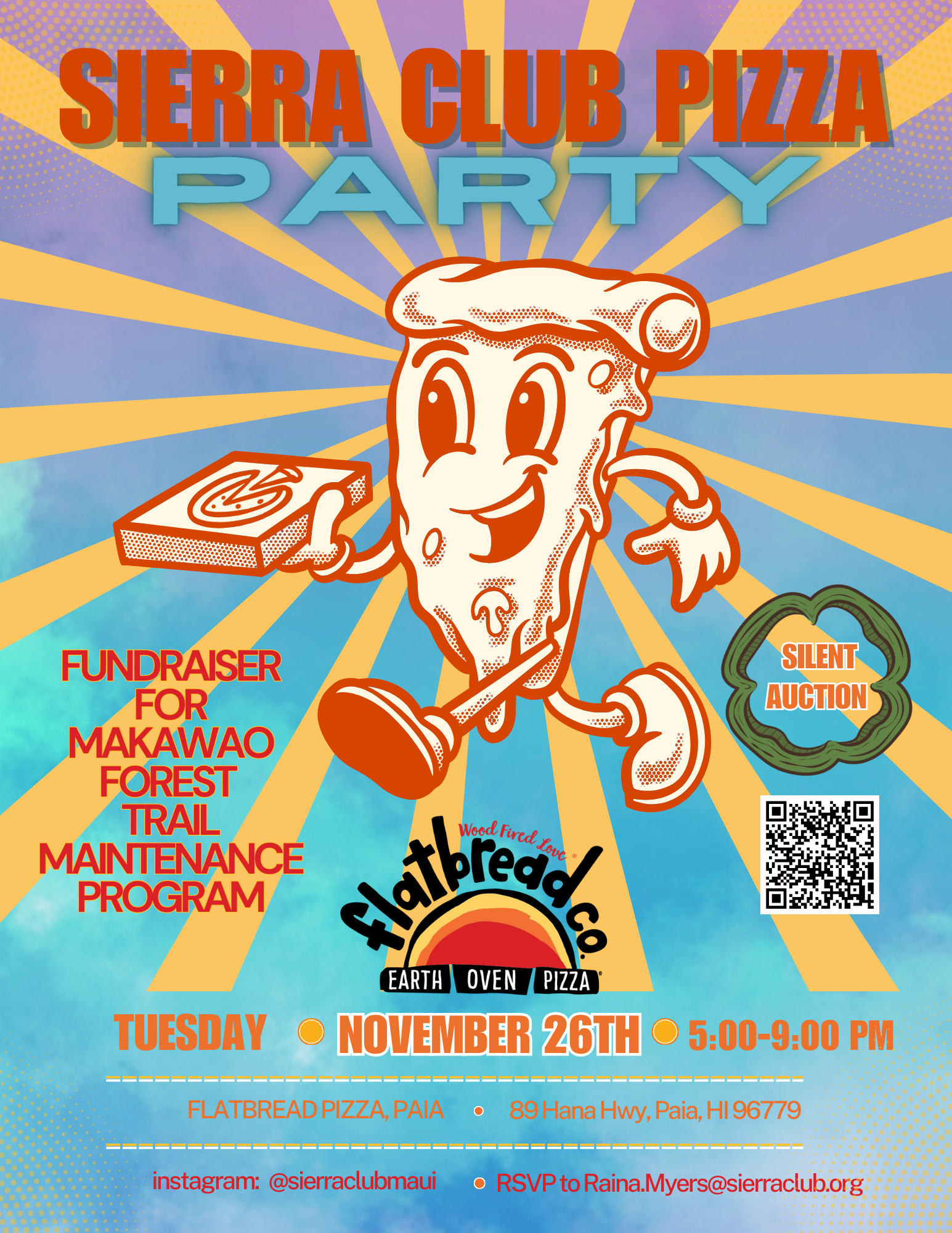 🍕 Tuesday, November 26 | Flatbread Pizza Night | 5-9 PM – Sierra Club ...
